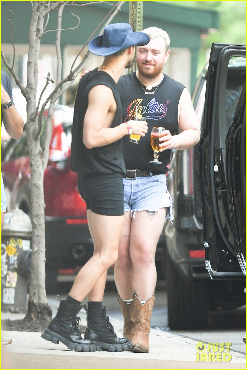 Sam Smith Spotted Kissing Partner Christian Cowan in New York City ...