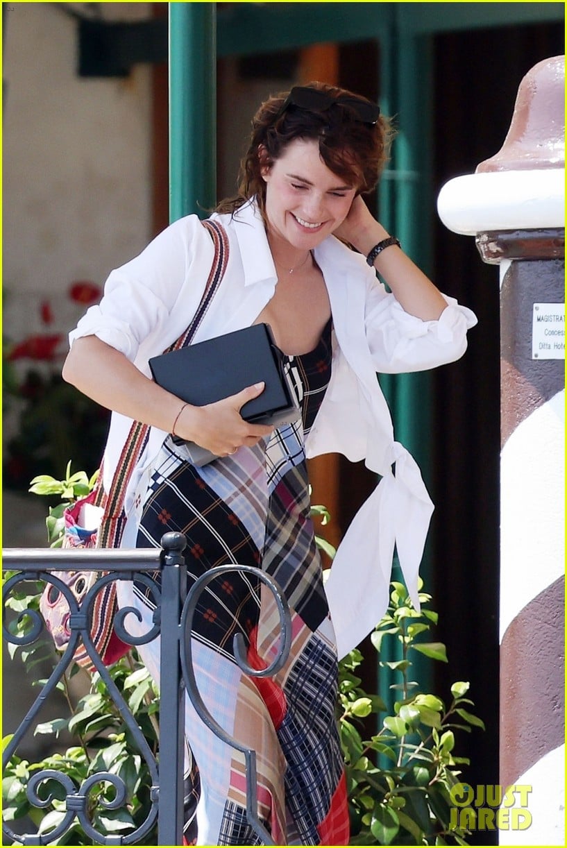 Emma Watson Spotted Out in Italy with Businessman Ryan Walsh: Photo ...