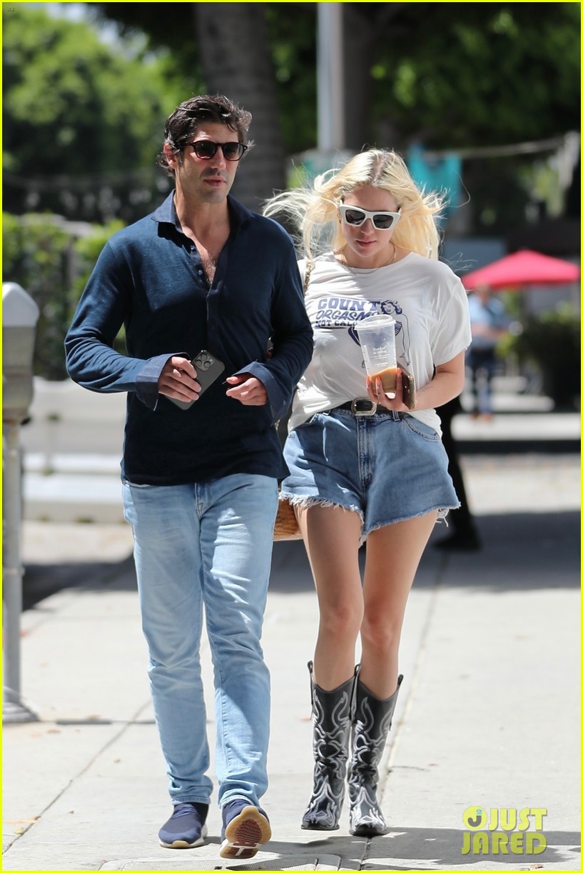Ashley Benson & Fiancé Brandon Davis Keep Close on Lunch Date in ...