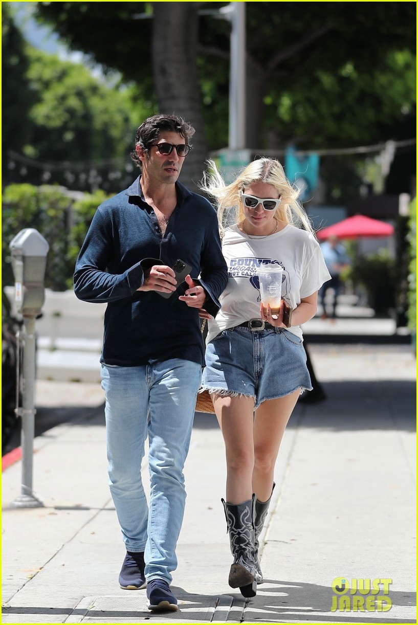 Ashley Benson & Fiancé Brandon Davis Keep Close on Lunch Date in ...