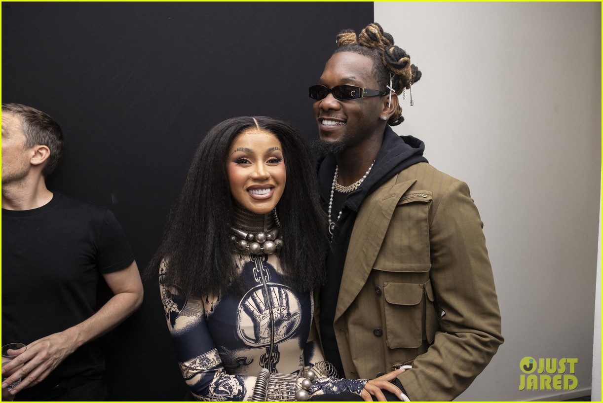 Cardi B & Offset Look All Loved Up at Jean Paul Gaultier Show, Days After Cheating Allegations ...