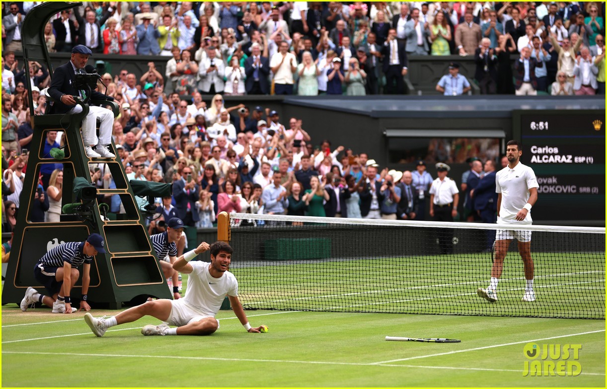 Carlos Alcaraz's Wimbledon Win Scores Him A Second Grand Slam: Photo 4955950 | Novak Djokovic ...