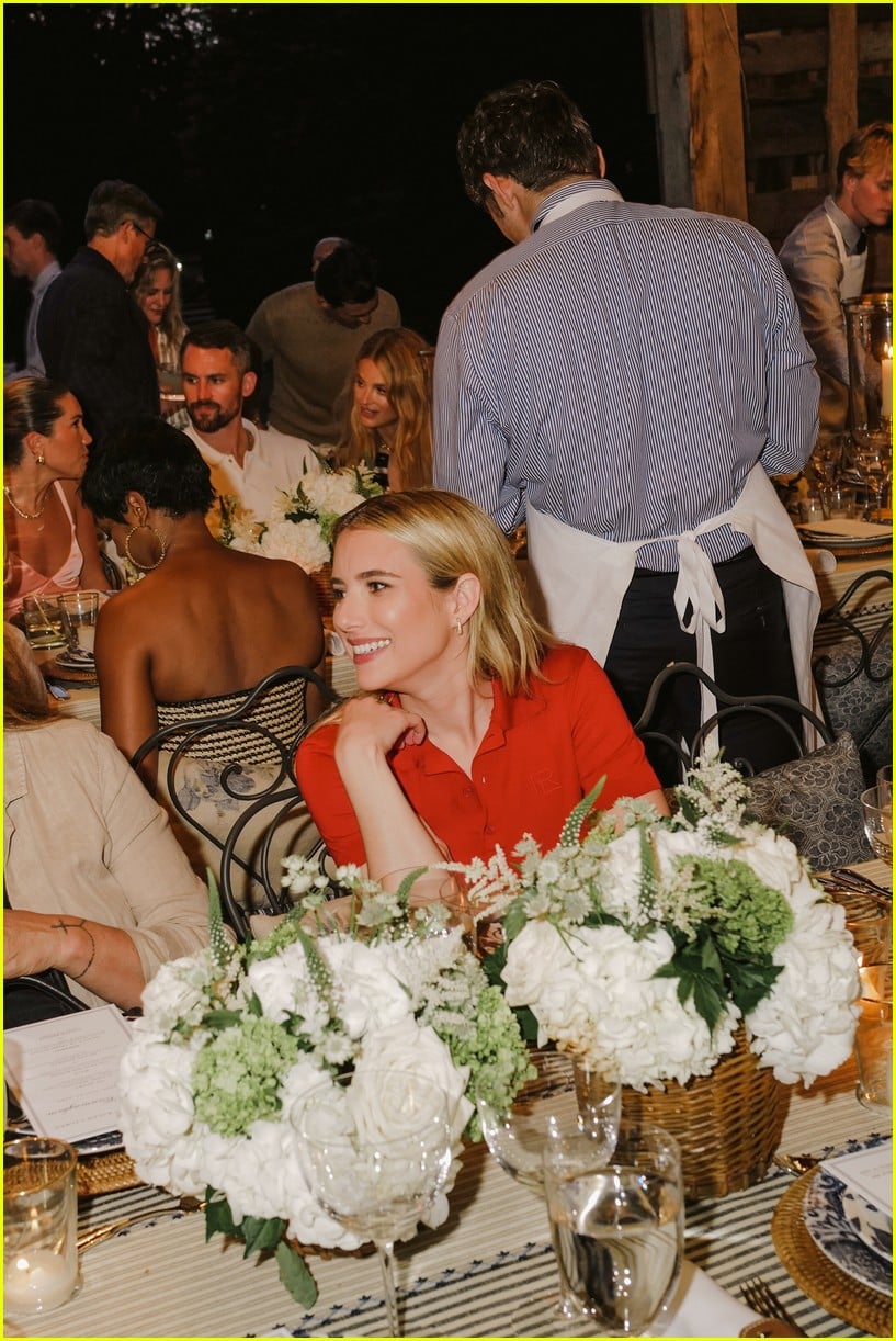 Emma Roberts & Dianna Agron Attend Star-Studded Dinner Hosted by Net-a ...