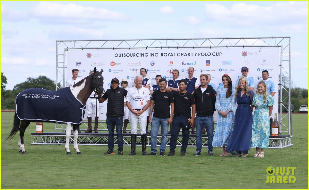 Kate Middleton Cheers On Prince William During Royal Charity Polo Cup ...