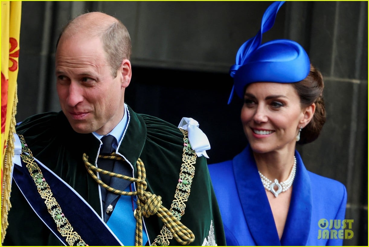 Kate Middleton & Prince William Share Intimate Moment During King Charles' Scottish Dedication ...