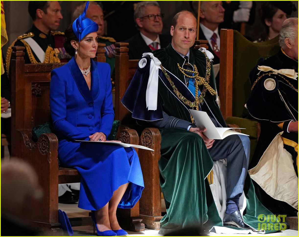 Kate Middleton & Prince William Share Intimate Moment During King Charles' Scottish Dedication ...