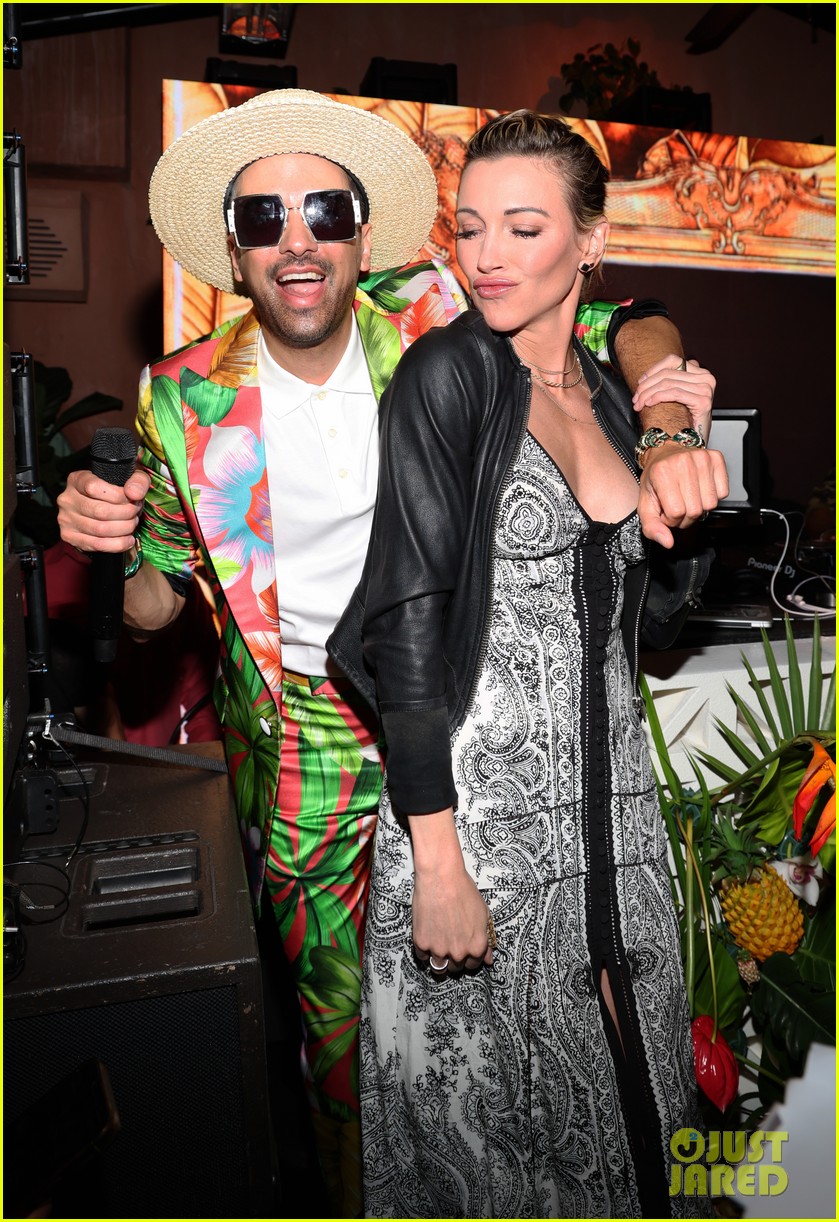 New Couple Katie Cassidy & Stephen Huszar Cozy Up at Malibu Rum's Pina ...