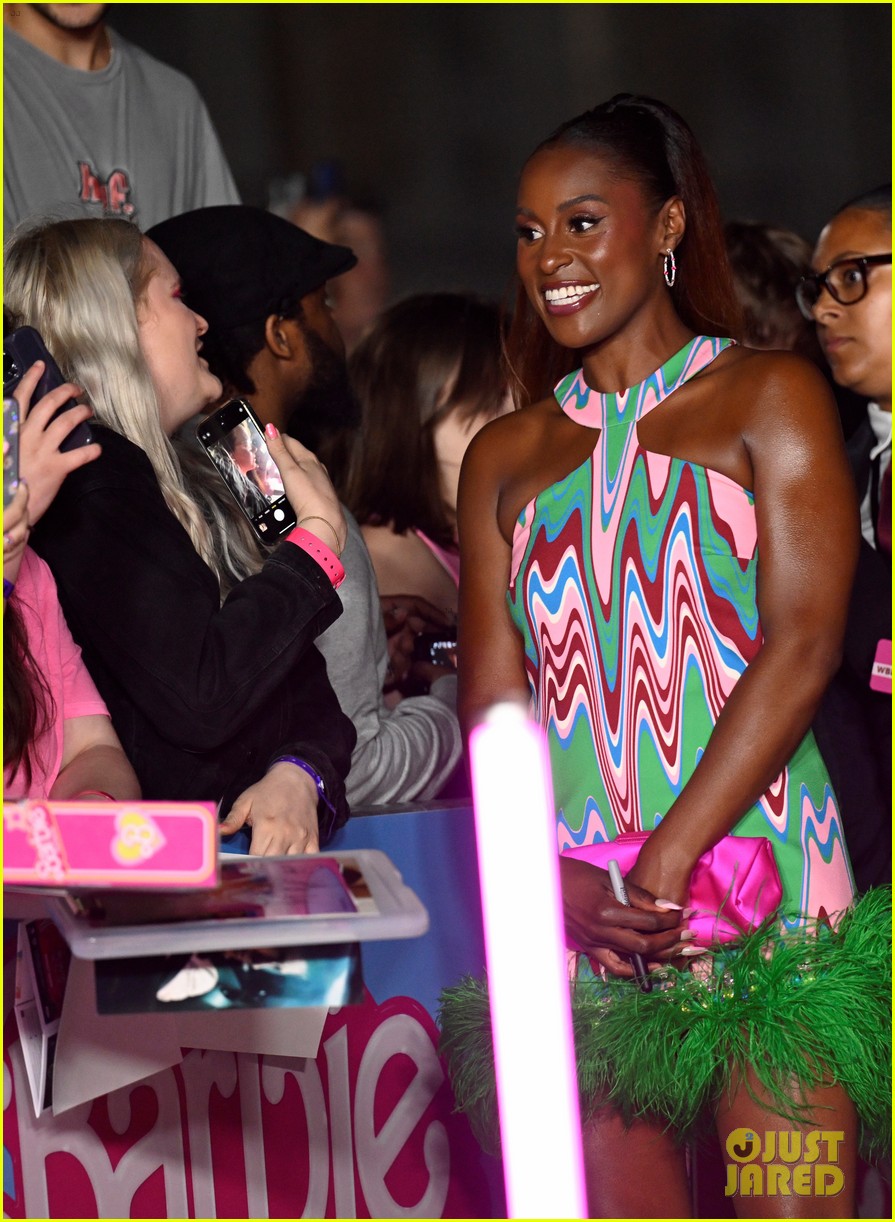 Margot Robbie Changes Into Red Minidress for 'Barbie' VIP Photocall ...