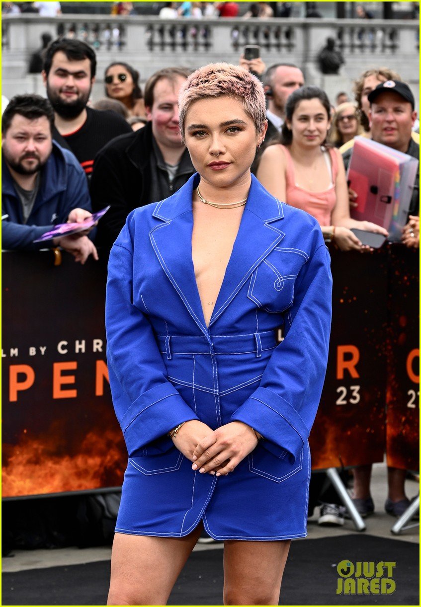 These Photos of Emily Blunt & Florence Pugh at the 'Oppenheimer' London Photo Call Prove They're ...