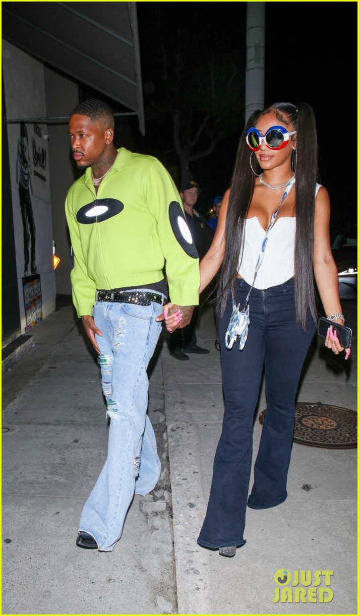 Saweetie & YG Hold Hands After Dinner Date Night Out in LA: Photo ...