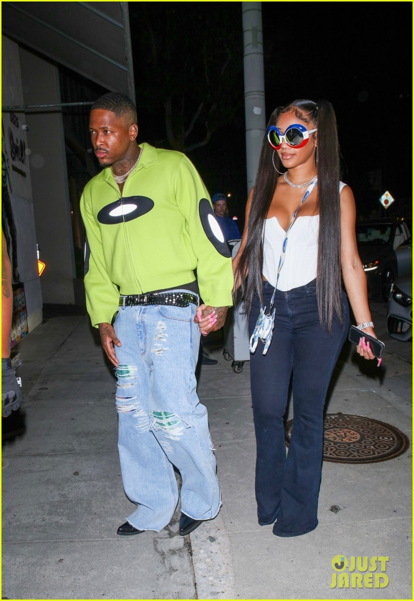 Saweetie & YG Hold Hands After Dinner Date Night Out in LA: Photo ...