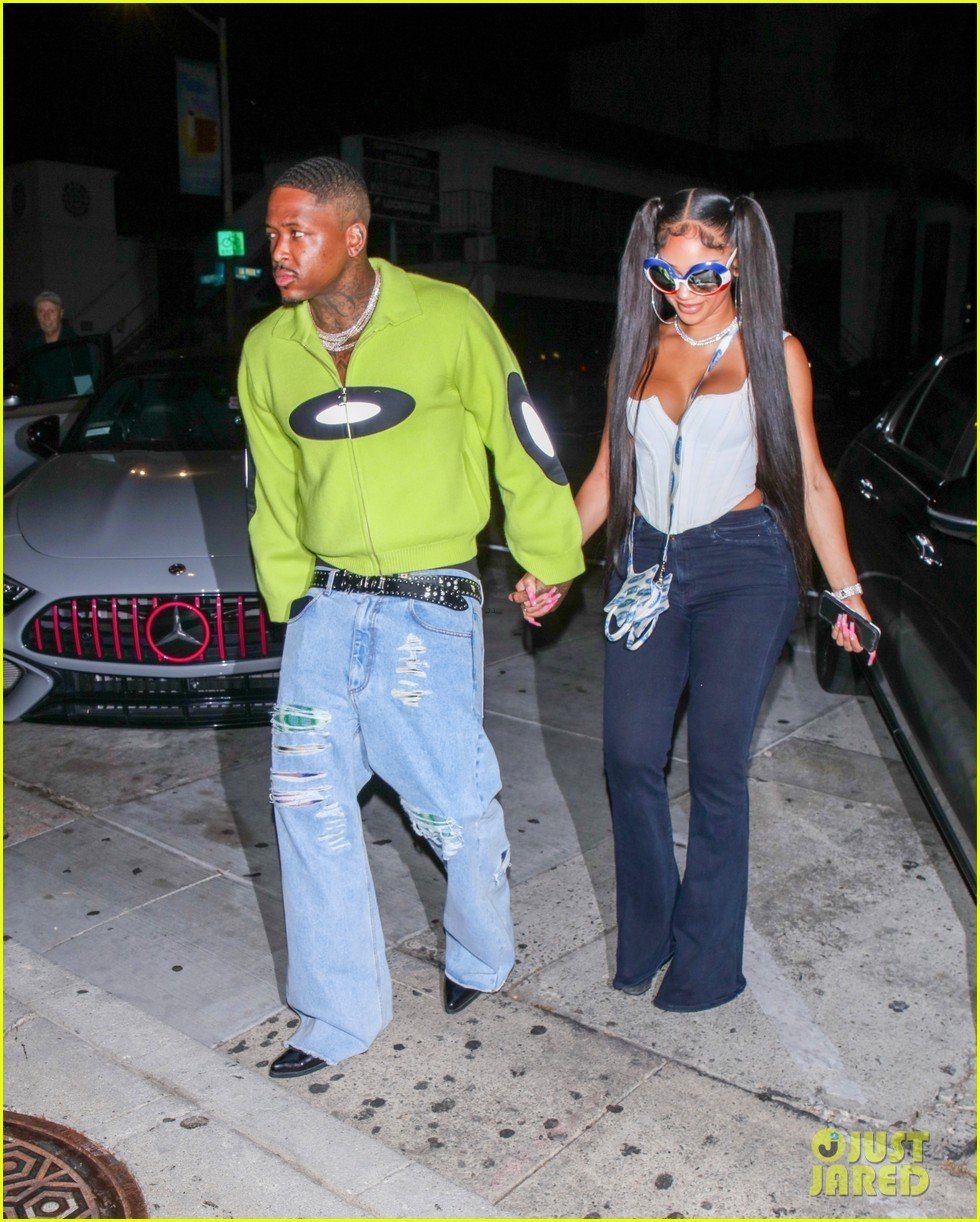 Saweetie & YG Hold Hands After Dinner Date Night Out in LA: Photo ...