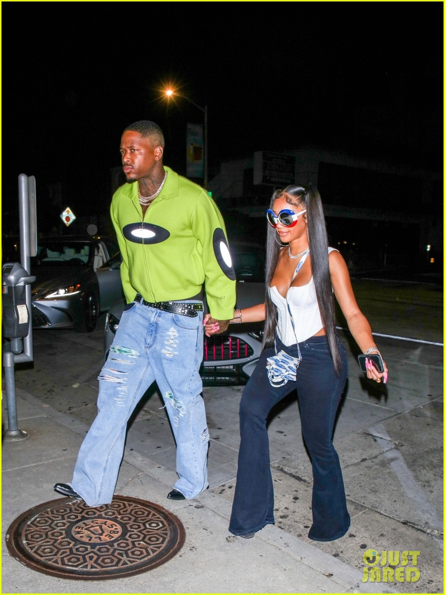 Saweetie & YG Hold Hands After Dinner Date Night Out in LA: Photo ...