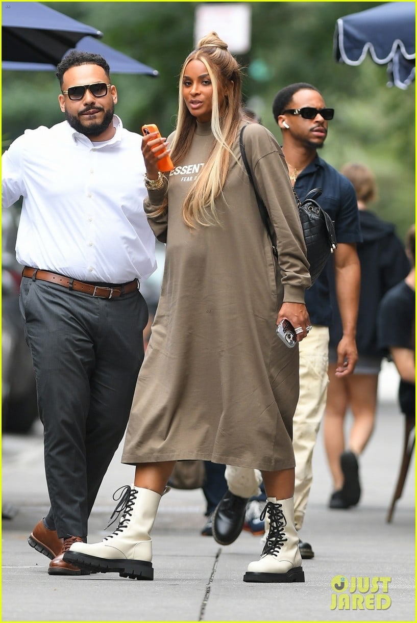 Ciara Steps Out for Brunch in NYC After Announcing Fourth Pregnancy ...