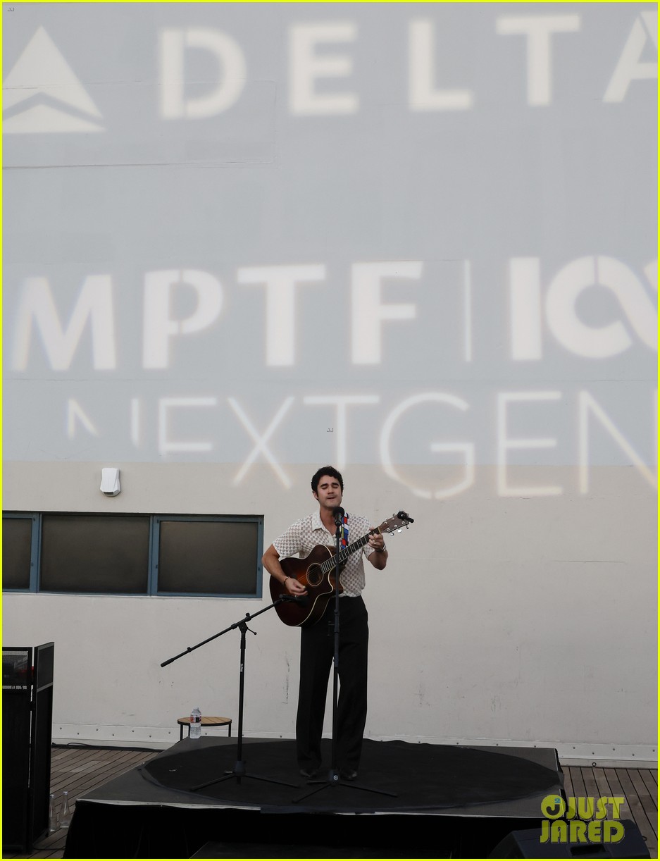 Darren Criss Hosts & Performs For MPTF NextGen Summer Party With Ben ...