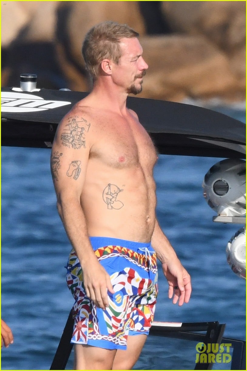 Diplo Goes Shirtless in Sardinia, Jumps in the Water During Italian ...
