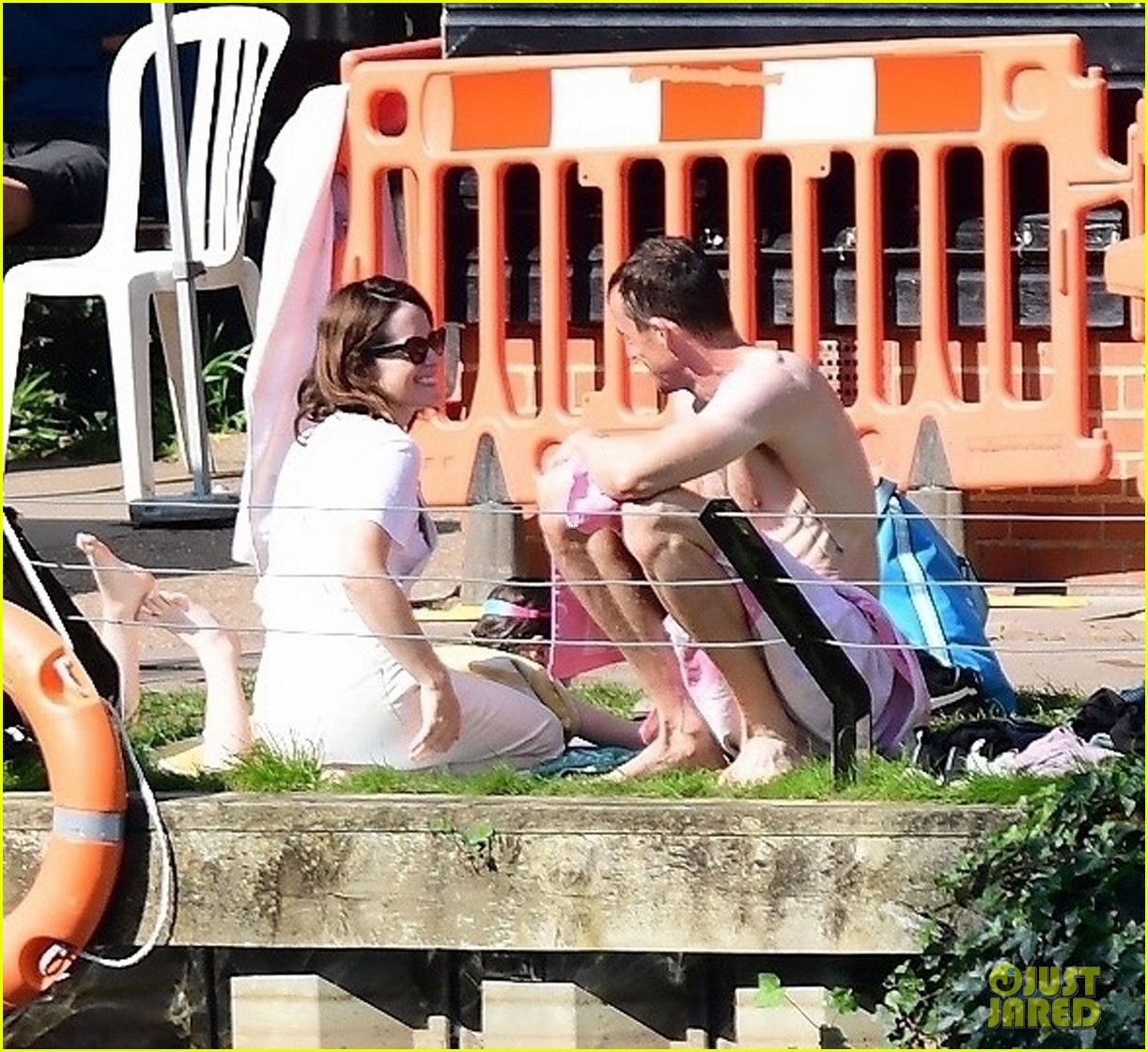 Claire Foy's New Boyfriend Charlie Cunningham Goes Shirtless During Their London Park Day: Photo ...