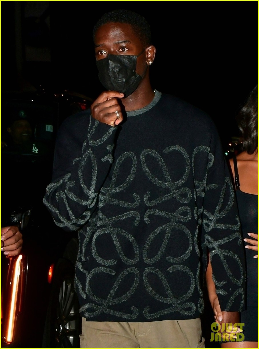 Lori Harvey & Boyfriend Damson Idris Hold Hands Leaving Drake's After ...