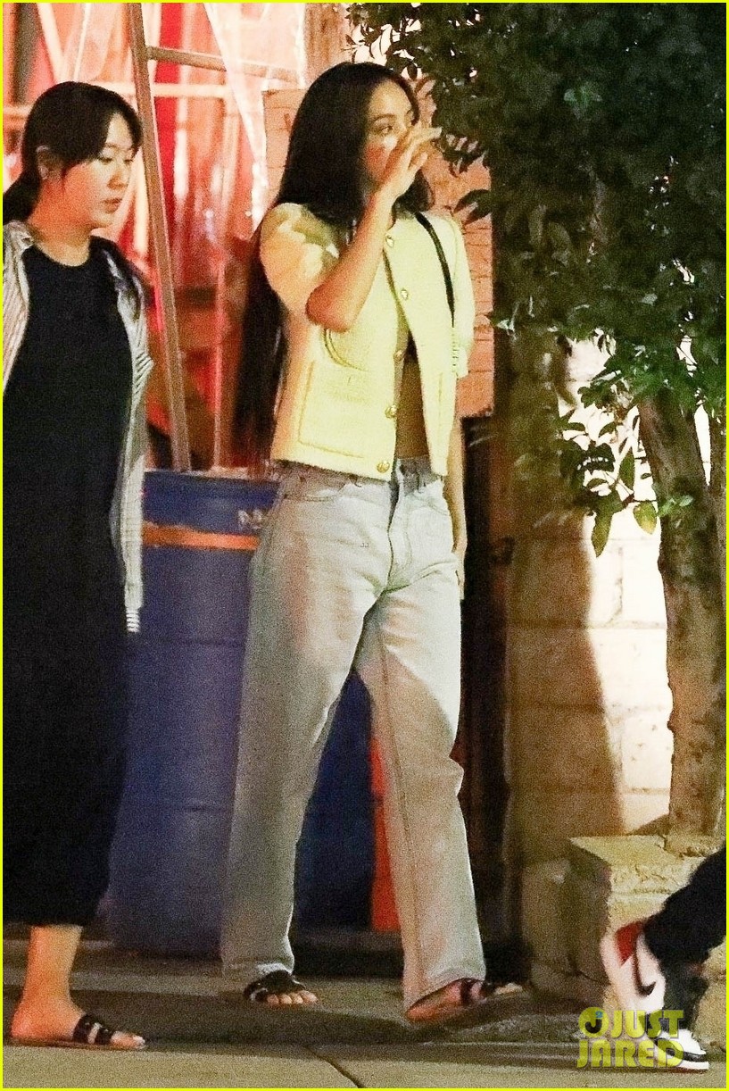 Blackpink's Lisa Enjoys Dinner in Beverly Hills After the K-Pop Group ...