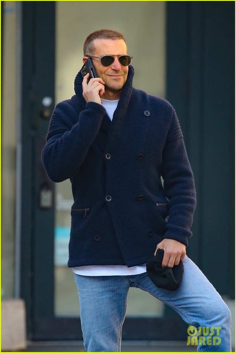 Bradley Cooper Debuts New Buzz Cut During Morning Stroll in NYC: Photo ...