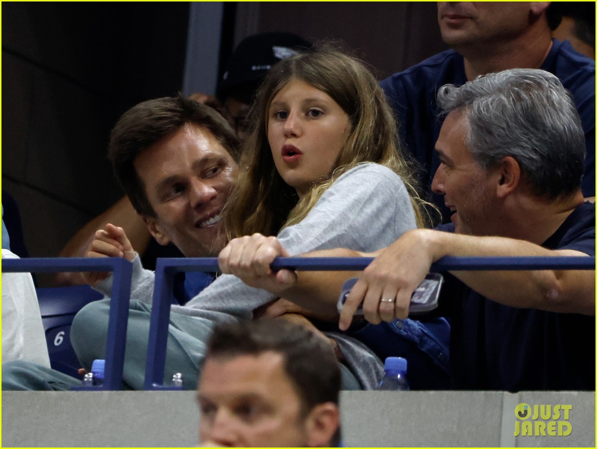 Tom Brady Attends U.S. Open 2023 Semifinals with Daughter Vivian & Son Jack!: Photo 4966009 ...
