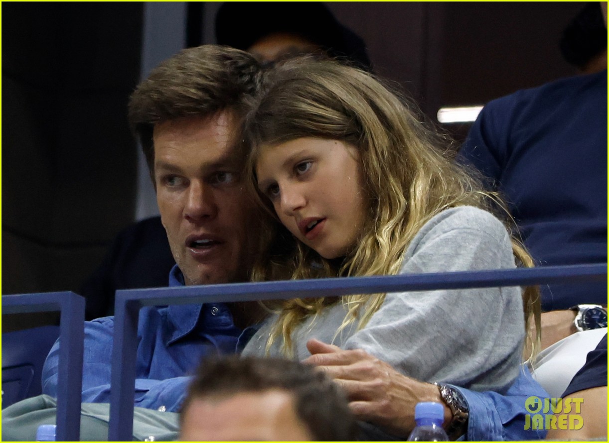 Tom Brady Attends U.S. Open 2023 Semifinals with Daughter Vivian & Son Jack!: Photo 4966010 ...