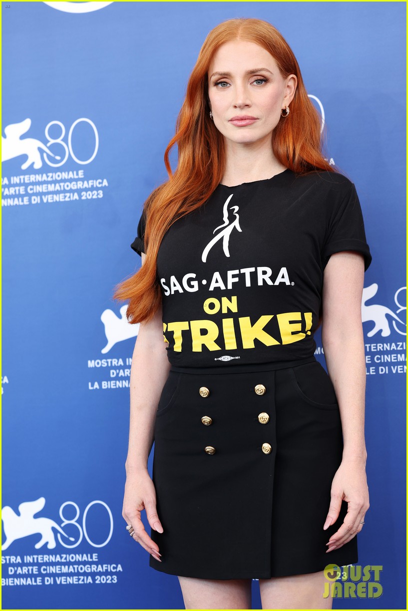 Jessica Chastain Admits She Was 'Nervous' to Promote New Movie 'Memory ...