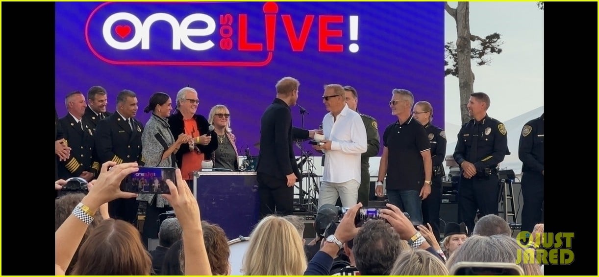 Prince Harry & Meghan Markle Show Their Support at Kevin Costner's ...