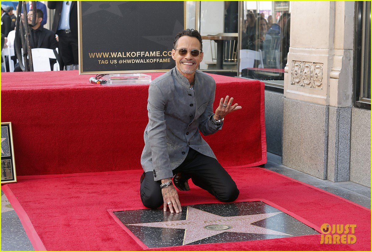 Marc Anthony Surprised by David Beckham & Godson Cruz Beckham at Walk ...