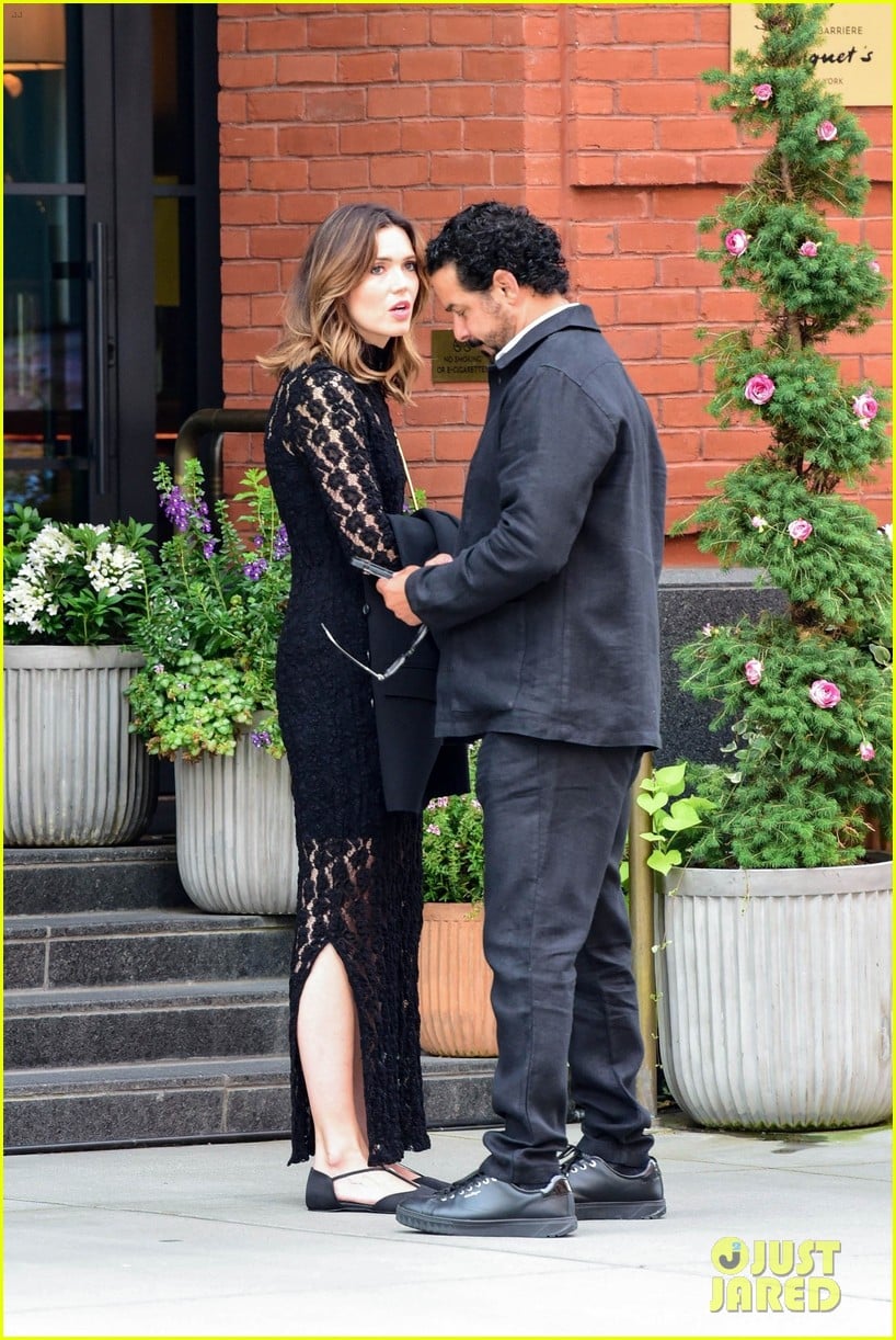 'This Is Us' Co-Stars Mandy Moore & Jon Huertas Meet Up in NYC!: Photo ...