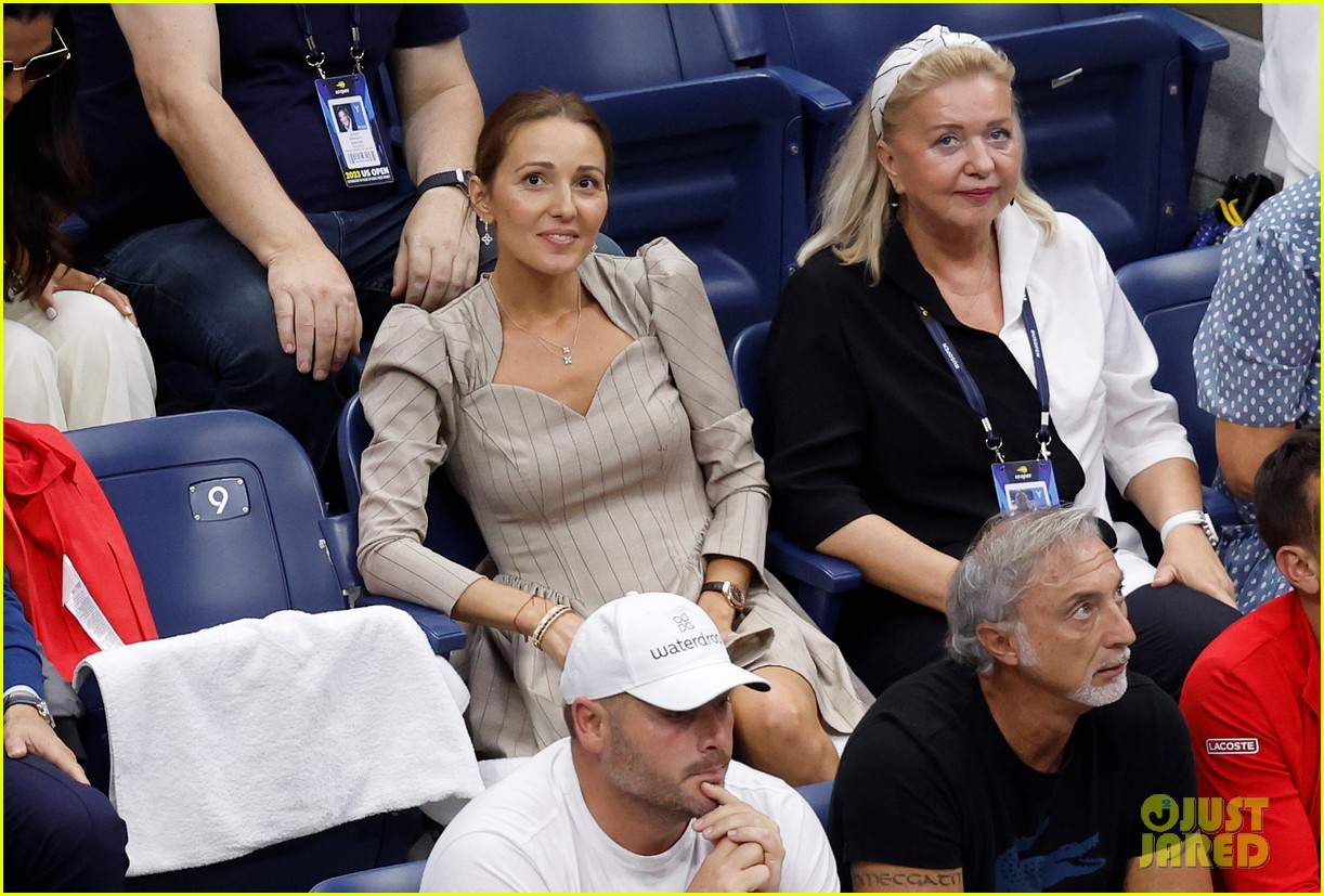 Novak Djokovic Celebrates U.S. Open Win With Wife Jelena & Their Two ...