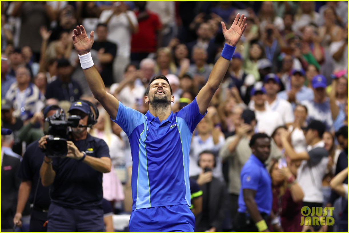 Novak Djokovic Celebrates U.S. Open Win With Wife Jelena & Their Two ...