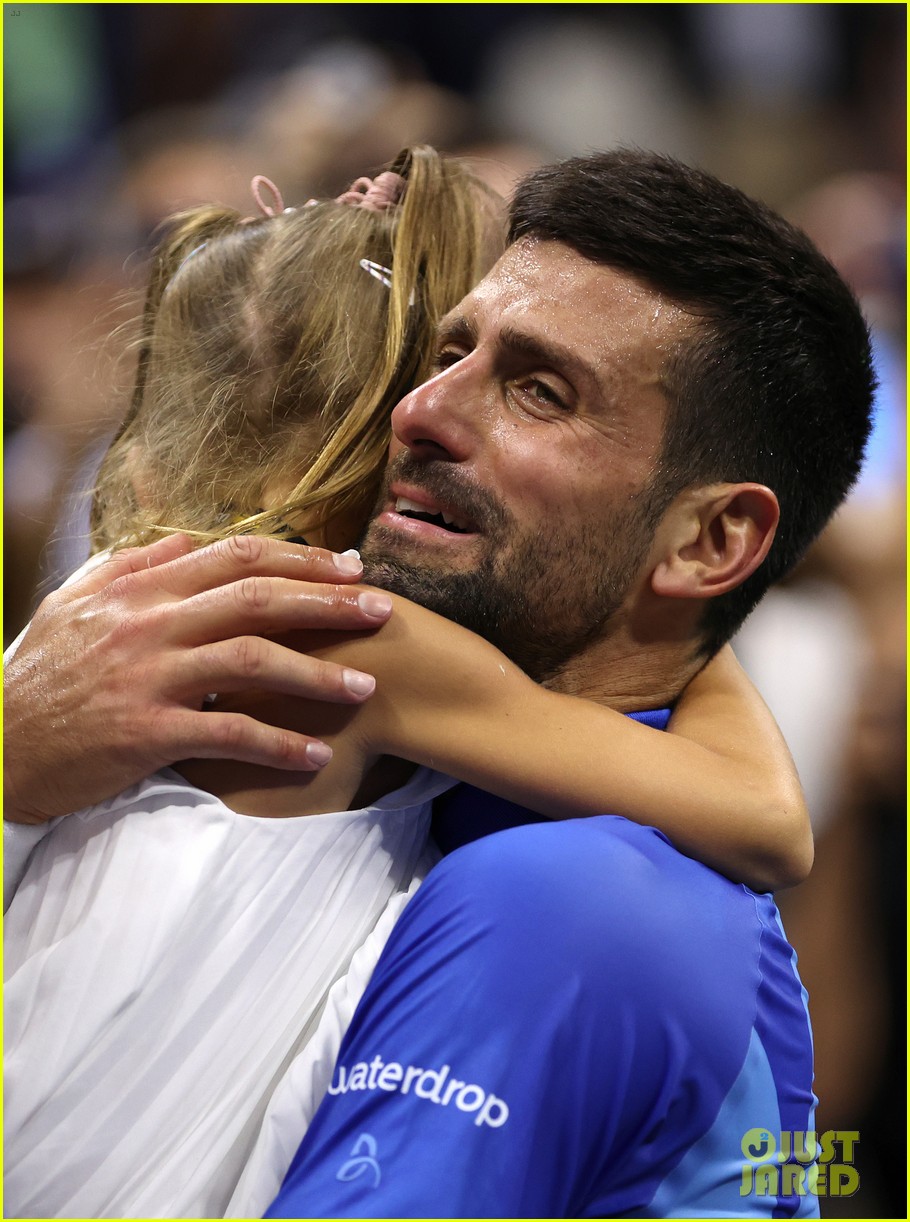 Novak Djokovic Celebrates U.S. Open Win With Wife Jelena & Their Two ...