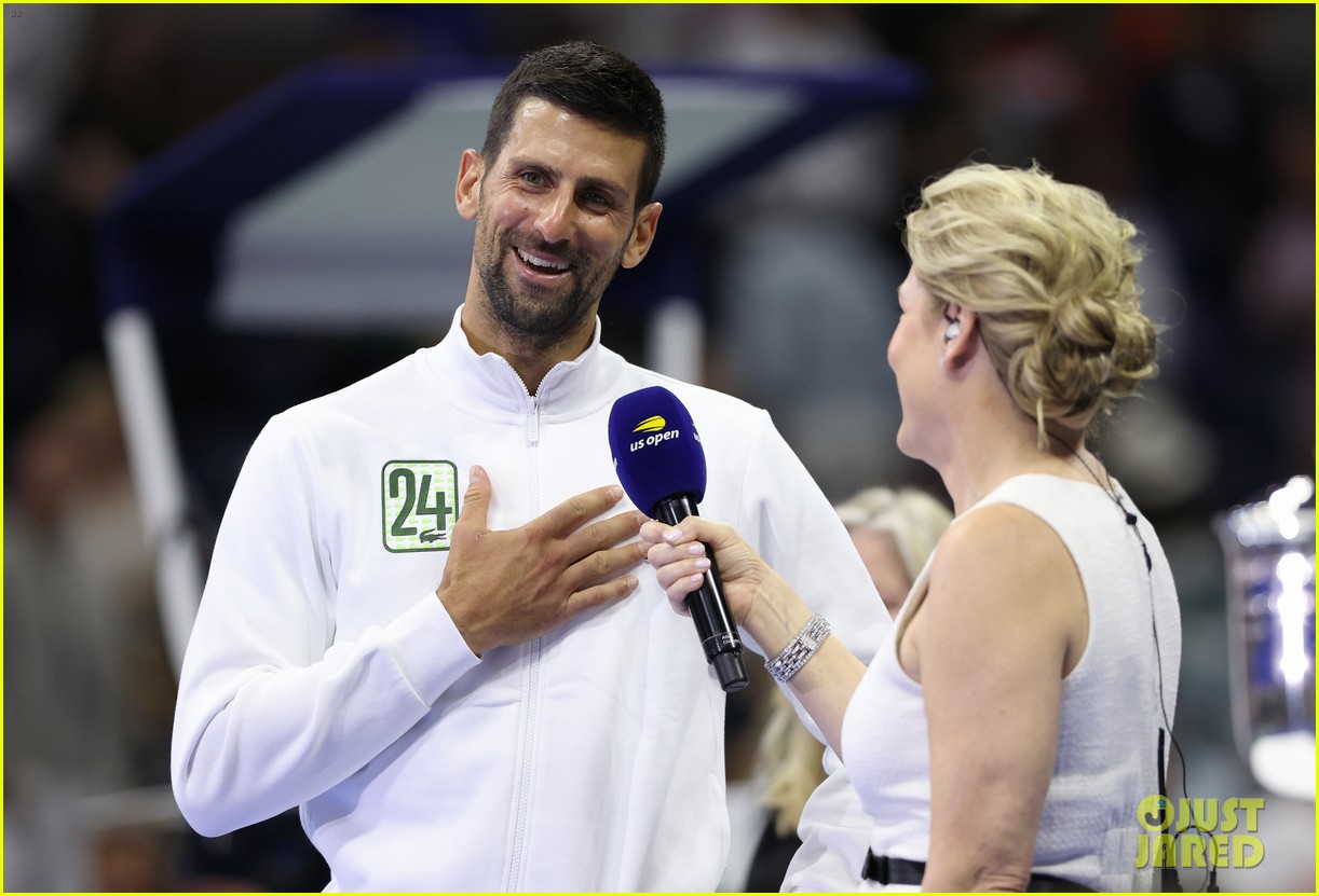Novak Djokovic Celebrates U.S. Open Win With Wife Jelena & Their Two ...