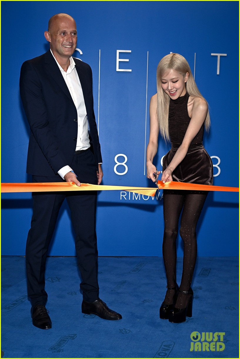 Blackpink's Rose Cuts The Ribbon For Rimowa's 125th Anniversary ...
