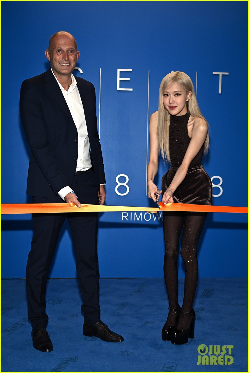 Blackpink's Rose Cuts The Ribbon For Rimowa's 125th Anniversary ...