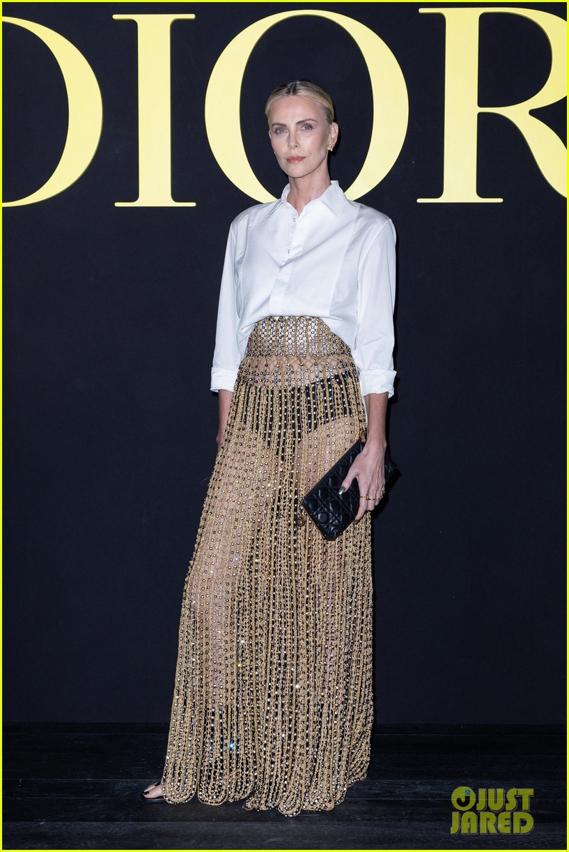 Charlize Theron Brings Daughter Jackson to Dior Fashion Show in Paris ...