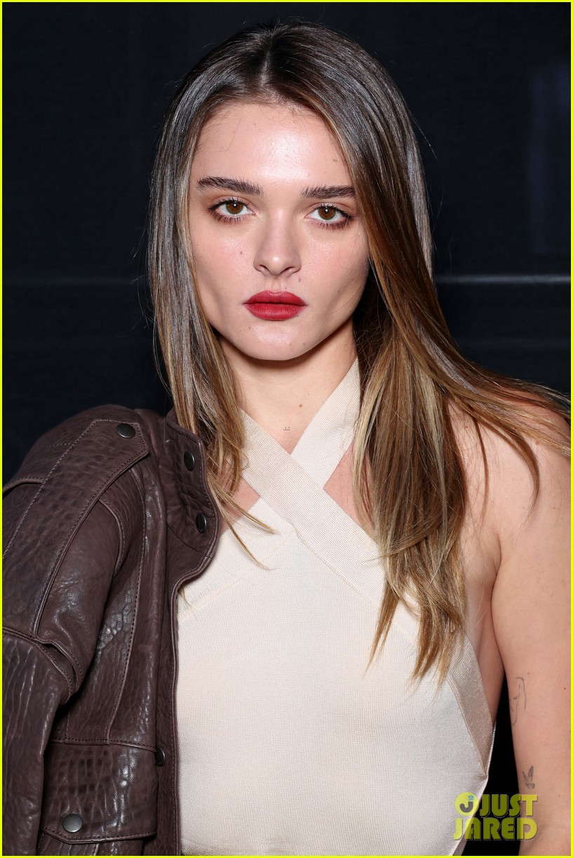 Saint Laurent's Paris Fashion Show Brings Out VIPs Like Hailey Bieber ...