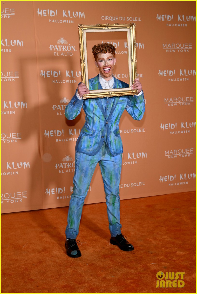 Chris Olsen & BF Patrick Johnson Make Red Carpet Debut at Heidi Klum's ...