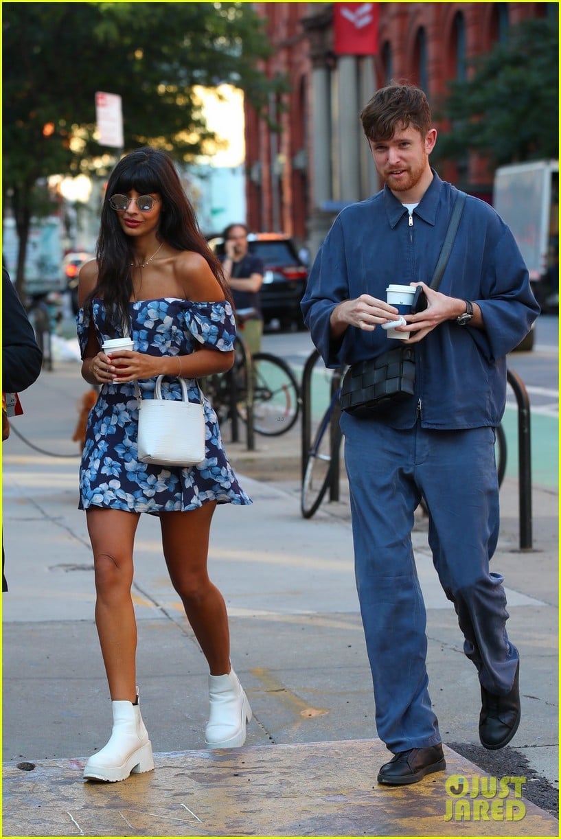 Jameela Jamil & Partner James Blake Hold Hands on Rare Outing in NYC ...