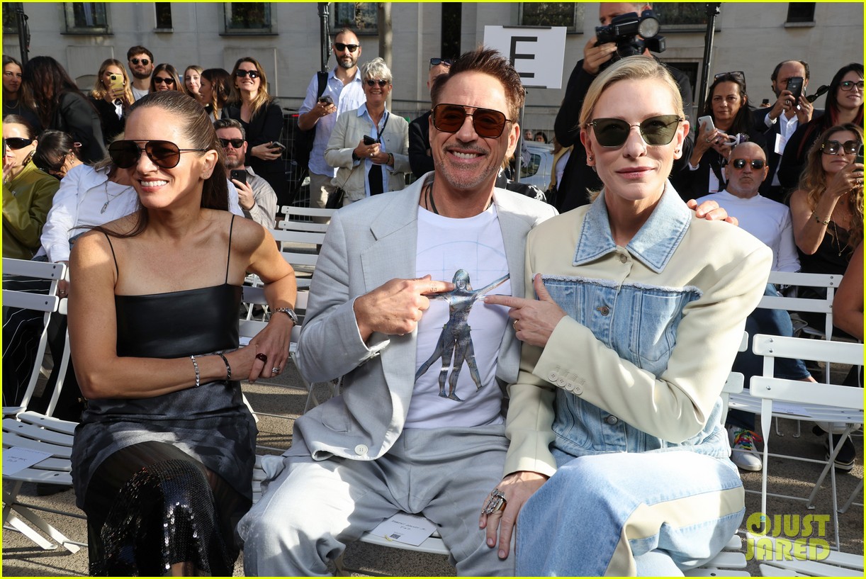 Cate Blanchett & Robert Downey Jr. Have a Funny Moment in Stella ...