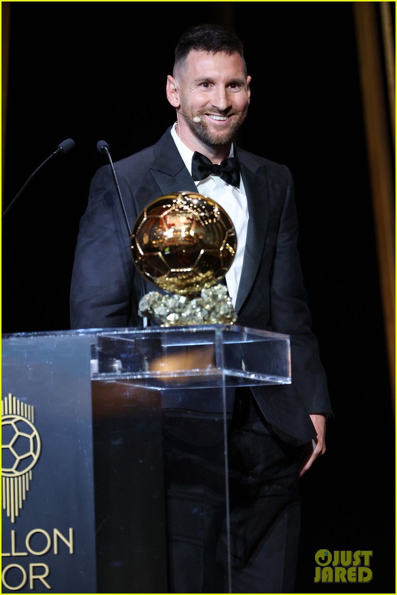 Lionel Messi & Family Attend Ballon d'Or 2023 Ceremony to Celebrate His Record 8th Win: Photo ...
