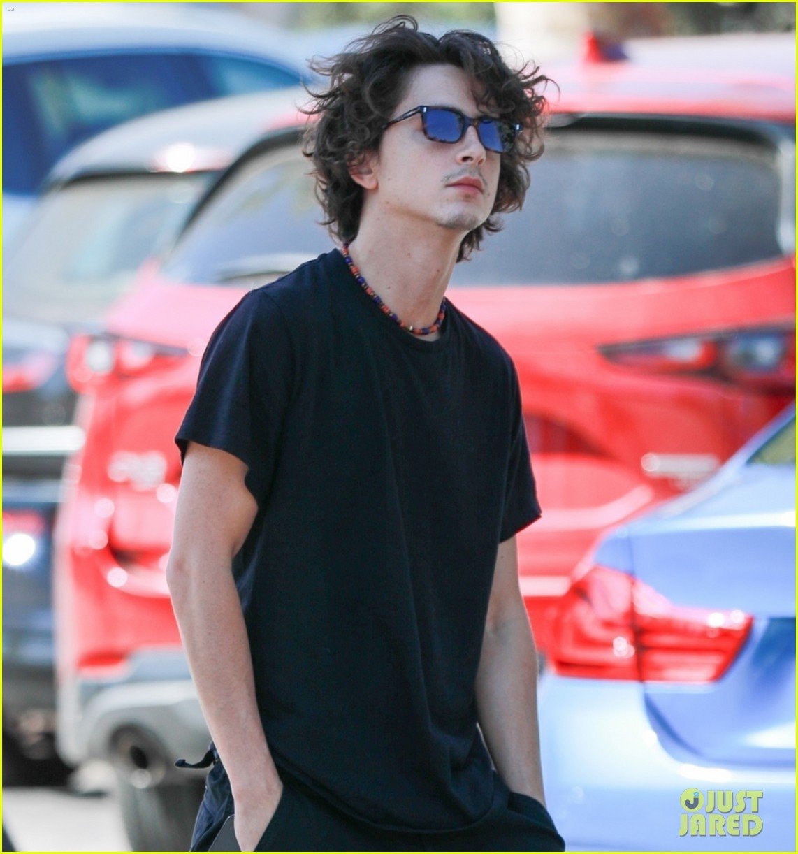 Timothee Chalamet Keeps Things Casual for Coffee Run in Bel-Air: Photo ...