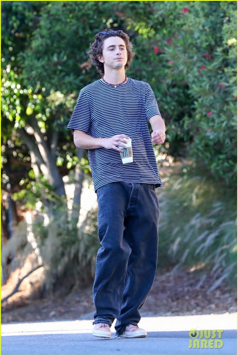 Timothee Chalamet Goes for Afternoon Hike After Picking Up Starbucks ...