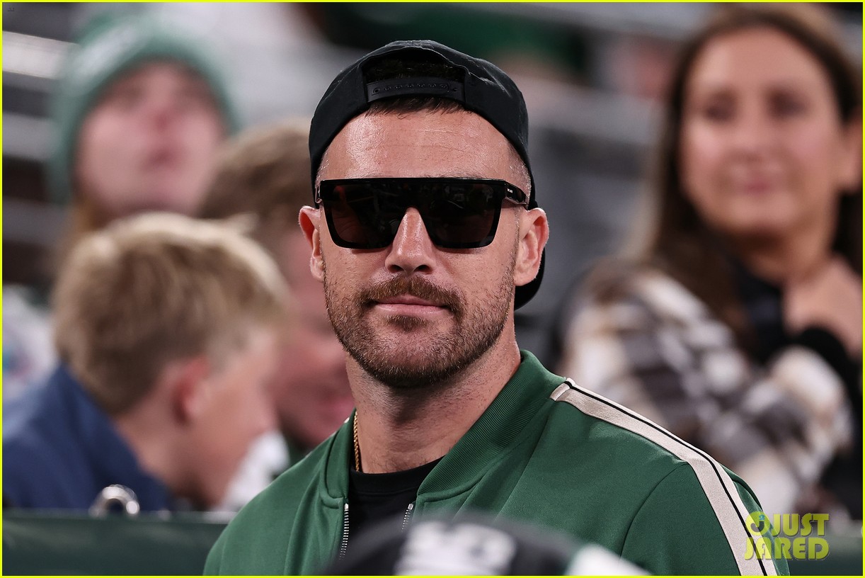 Travis Kelce Cheers on Brother Jason at Eagles Game After Night Out ...