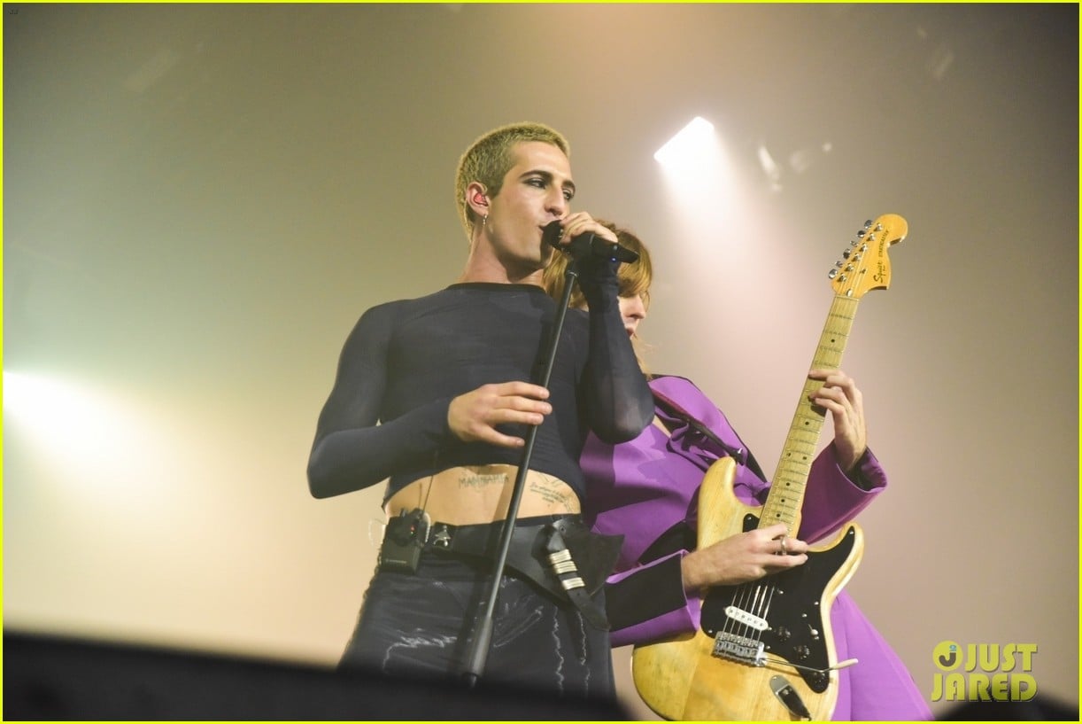 Dove Cameron Leaves Maneskin Concert with Lead Singer Damiano David in ...