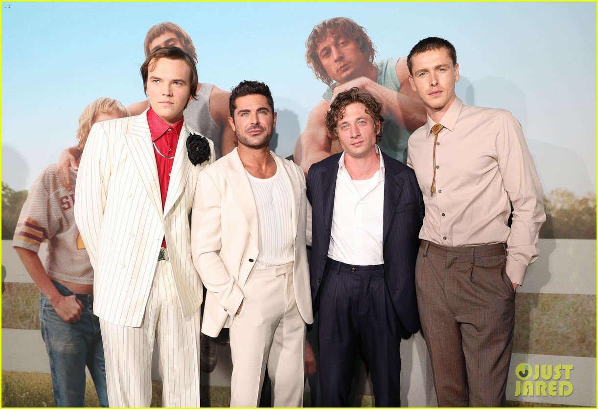 Zac Efron & Jeremy Allen White Join Co-Stars for 'The Iron Claw ...