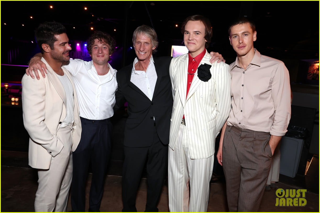 Zac Efron & Jeremy Allen White Join Co-Stars for 'The Iron Claw ...