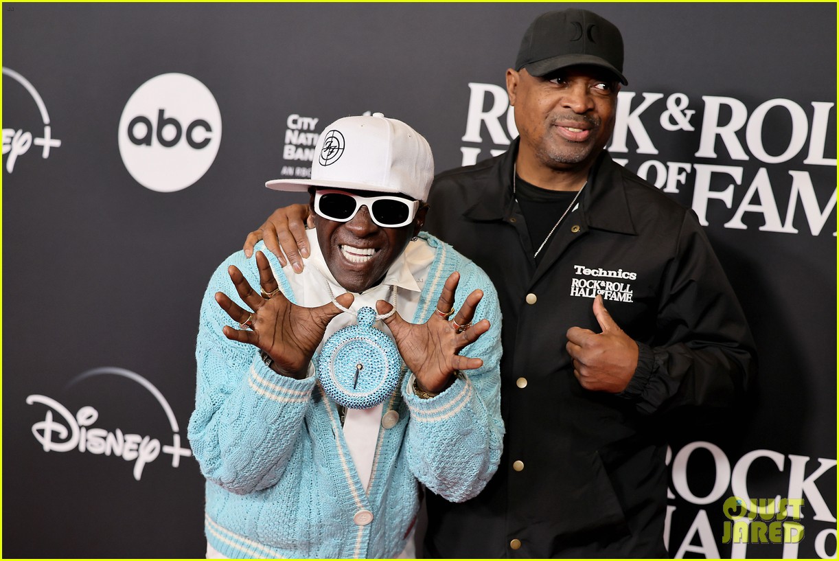 Flavor Flav Reps Taylor Swift Merch at the Rock & Roll Hall of Fame ...