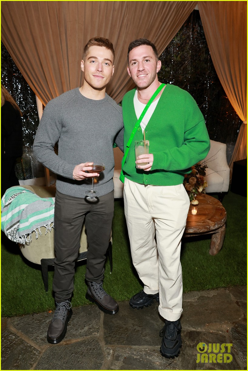 Froy Gutierrez & Zane Phillips Couple Up at 'Chaos Dinner' Hosted by ...